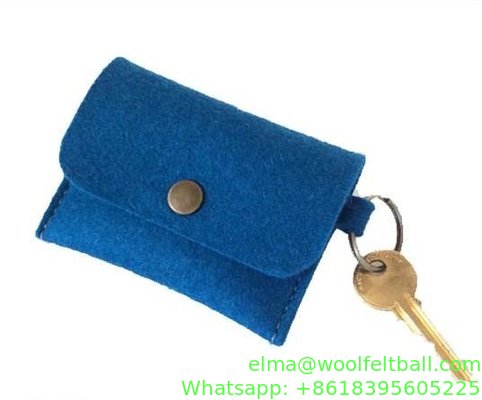 factory price high quality lovely felt coin wallet/coin purse supplier