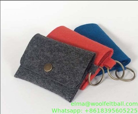 factory price high quality lovely felt coin wallet/coin purse supplier