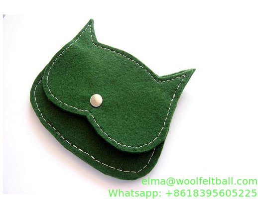 factory price high quality lovely felt coin wallet/coin purse supplier