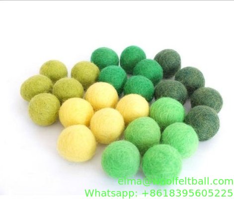 china factory Colored Pure Genuine  6-Pack XL 100% Wool Dryer Balls supplier