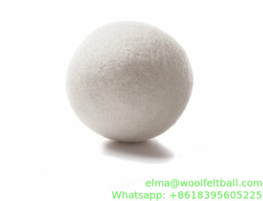 china factory Colored Pure Genuine  6-Pack XL 100% Wool Dryer Balls supplier