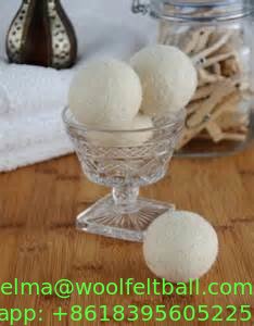 china factory Colored Pure Genuine 100% Wool Felt Dryer Ball Nepal Felt Balls supplier