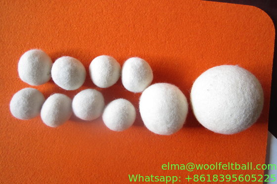 china factory Colored Pure Genuine 100% Wool Felt Dryer Ball Nepal Felt Balls supplier