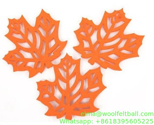 high quality various color factory price round felt coaster supplier