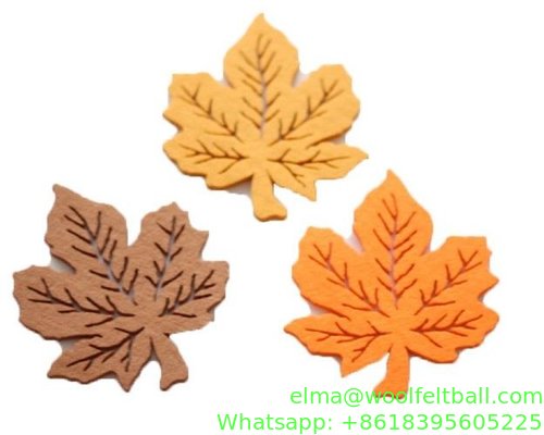 high quality various color factory price round felt coaster supplier