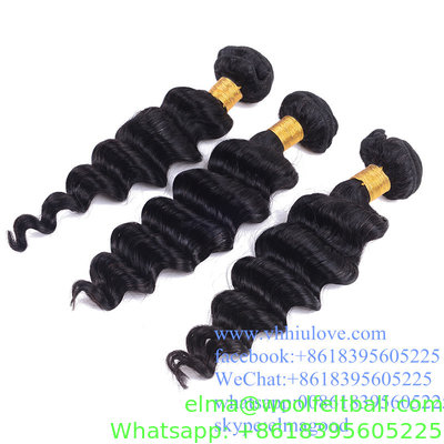 top quality virgin hair brazilian remy milky way weave human hair supplier