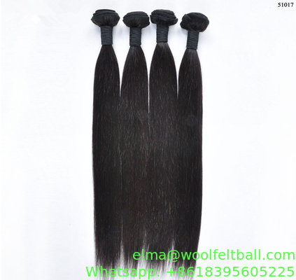 Body wave hair extensions 100 Indian virgin human hair long hair natural black color supplier