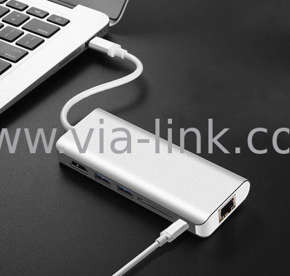 USB Type C Hub Adapter USB Hub Type C to 4K  Convertor of Charging Data Transmission USB 3.1 C Plug converter