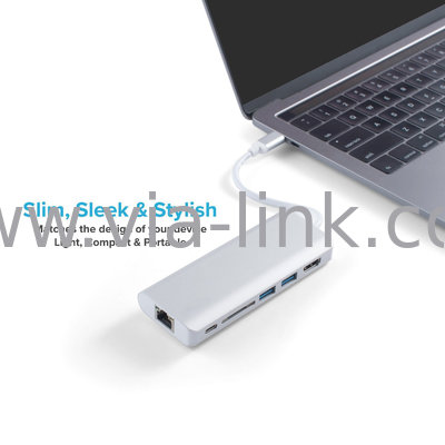 USB Type C Hub Adapter USB Hub Type C to 4K  Convertor of Charging Data Transmission USB 3.1 C Plug converter