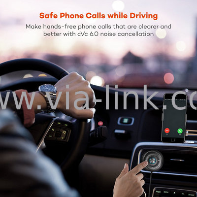 Aux portable Car Bluetooth Handsfree V4.0 version Bluetooth Speaker Dual Phone Standby car bluetooth handsfree
