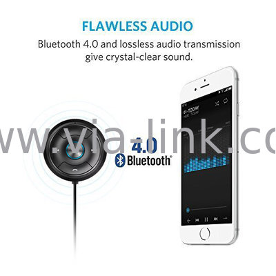 USB Audio 3.5mm Female AUX Car Charging Bluetooth Car Kit for ipod iphone