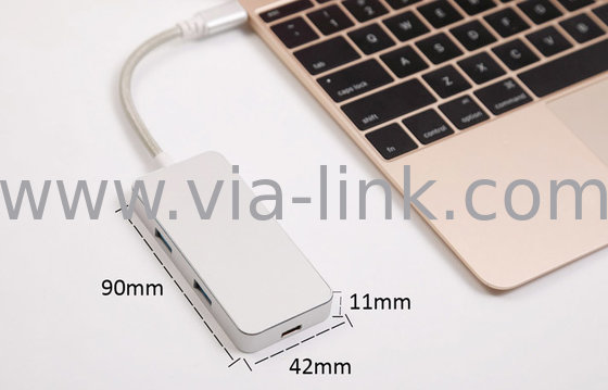 3.1 Type-C Multi Port USB-C Adapter Hub USB Type C Adapter Converter
