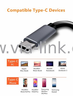 USB C HUB Adapter USB C Thunderbolt 3 Hub Adapter MacBook Pro 13 15 Inch 2016 2017 2018 7 in 1 Multi Port Micro SD Card