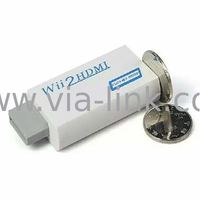 Wii to  Converter Adapter with 3,5mm Audio Jack and  Output for Nintendo wii2