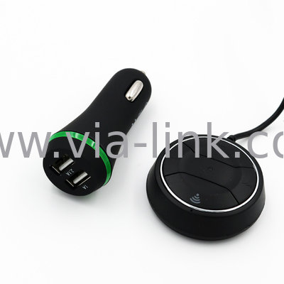 2019 Universal 3.5mm jack Bluetooth Car Kit Hands free Music Audio Receiver Adapter Auto AUX Kit