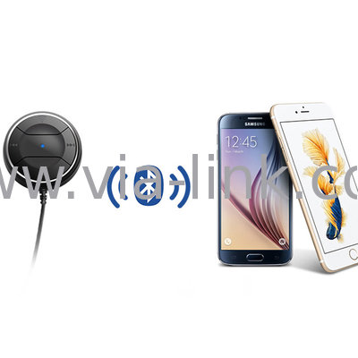 2019 Universal 3.5mm jack Bluetooth Car Kit Hands free Music Audio Receiver Adapter Auto AUX Kit