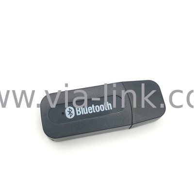 USB Bluetooth Receiver for Car, Music Streaming Car Kit, Portable Wireless Audio Adapter 3.5mm Aux Cable