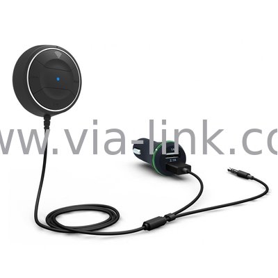 Portable Wireless Audio Adapter 3.5mm Aux Stereo Output Bluetooth Adapter Wireless Aux Receiver