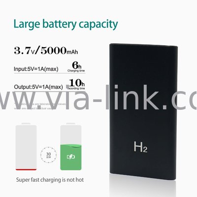 Spy Camera 5000mAh Power Bank Hidden Camera HD 1080P Video Recorder Nanny Mini Security Camera, No WiFi Need