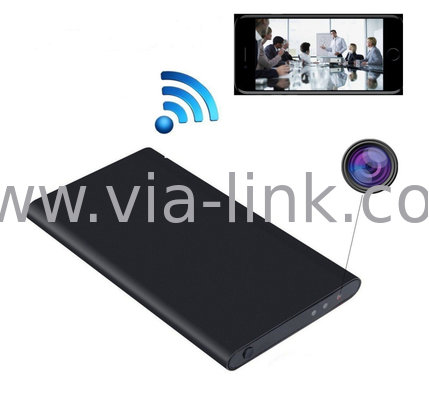 Hot Mini HD 1080P SPY Hidden Camera Power Bank Motion Detection Recorder 5000mAh Device Charger Black H2