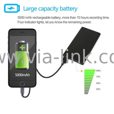 Hidden Cameras Portable Mini HD 1080P WiFi Hidden Camera Power Bank with Motion Detection, Support iOS/Android PC H8