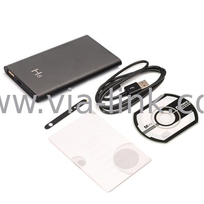 Hidden Cameras Portable Mini HD 1080P WiFi Hidden Camera Power Bank with Motion Detection, Support iOS/Android PC H8