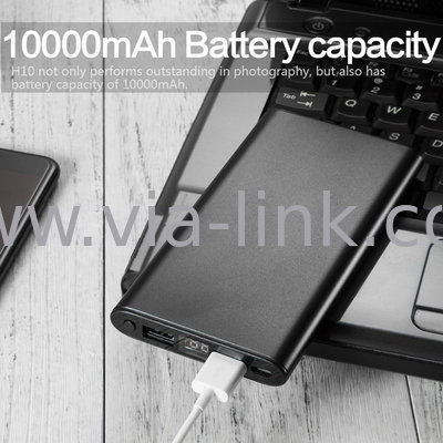 4K Hidden Camera Power Bank Mini WiFi Spy Camera with Motion Detection Night Vision 120 Degree View Angle Lens Nanny Cam