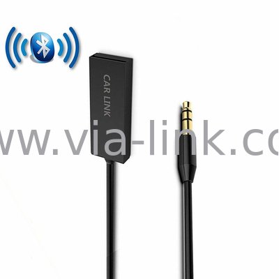 Bluetooth Aux Adapter, U2 Mini Wireless Car Bluetooth Receiver USB to 3.5mm Jack Bluetooth to Aux Adapter