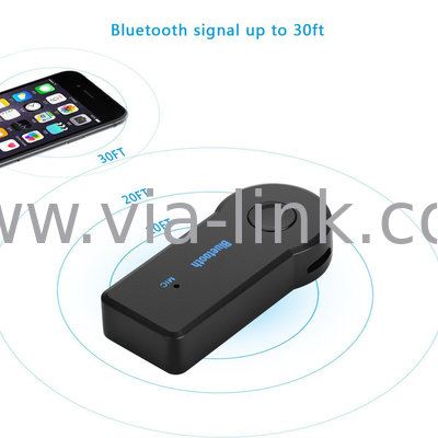 Universal Bluetooth Transmitter Car Kit Handsfree 3.5mm Streaming Car A2DP Wireless AUX Audio Music Receiver Adapter