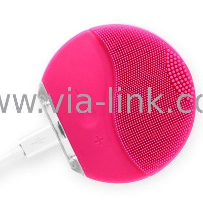 FOREO LUNA mini 2 Facial Cleansing Brush, Gentle Exfoliation and Sonic Cleansing for All Skin Types