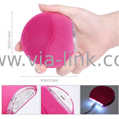 FOREO LUNA mini 2 Facial Cleansing Brush, Gentle Exfoliation and Sonic Cleansing for All Skin Types