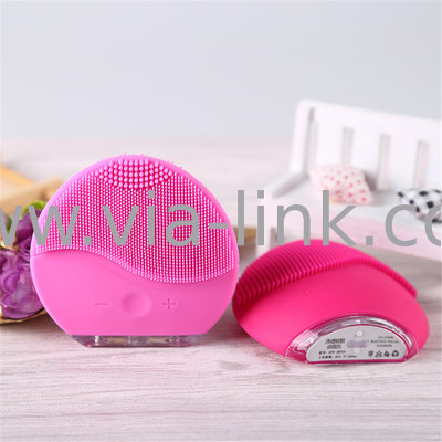 JMY04 Luna mini2 Silicone Cleansing Device Blackhead Acne Removal Rechargeable Electric Facial Cleaner Beauty Instrument