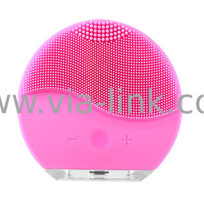 FOREO LUNA mini 2 Facial Cleansing Brush, Gentle Exfoliation and Sonic Cleansing for All Skin Types
