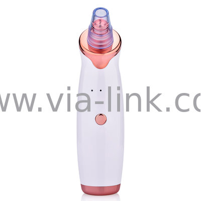Electric Facial Pore Blackhead Vacuum Suction Remove Machine with 5 Probes Remove Dead Skin Professional Facial Care