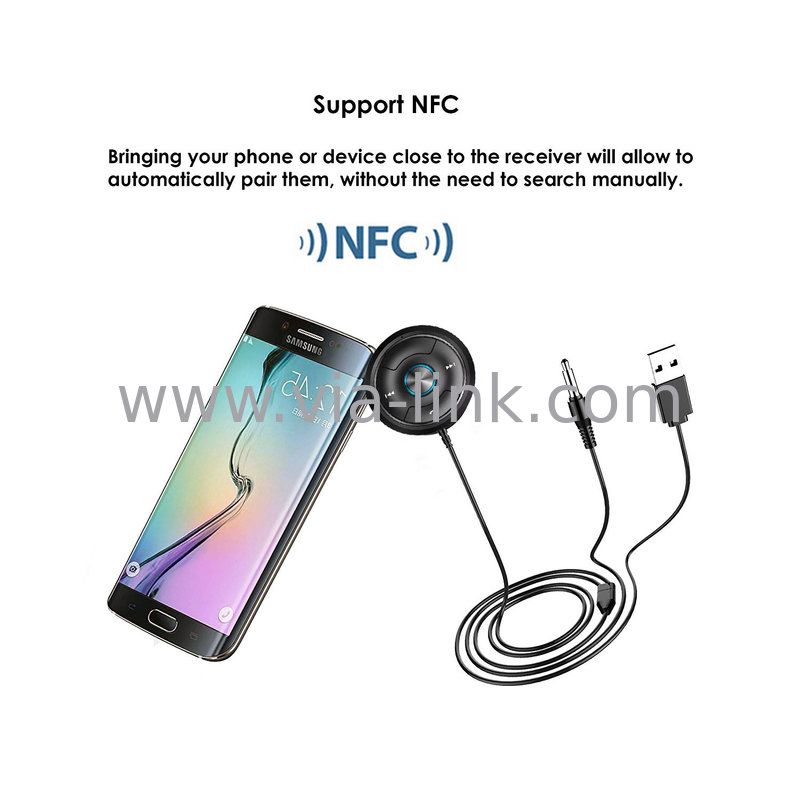 USB Audio 3.5mm Female AUX Car Charging Bluetooth Car Kit for ipod iphone