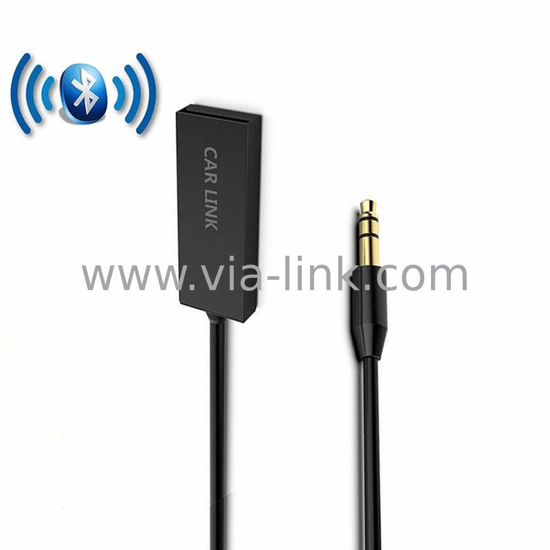 Bluetooth Aux Adapter, U2 Mini Wireless Car Bluetooth Receiver USB to 3.5mm Jack Bluetooth to Aux Adapter