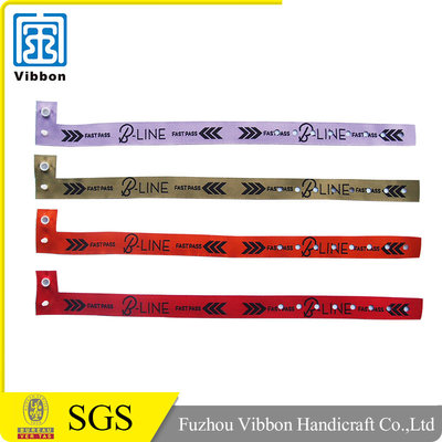 Cheap price custom festival fabric Wristband bracelet event bands
