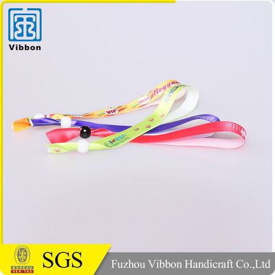 Hot sell fashional design satin wristbands/bracelets for party/activities