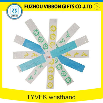 Personlized Factory Supplier Tyvek Paper Wristband Bangles for Hospital Patient