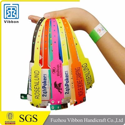 promotional custom printed vinyl wristband soft pvc bands for events