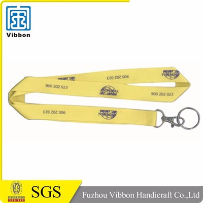 Custom logo professional sublimation printing lanyard neck for conference