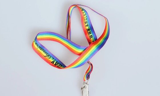 Heat Transfer Two Side Printed Polyester Landyard Various Styles Customized Logo Lanyards
