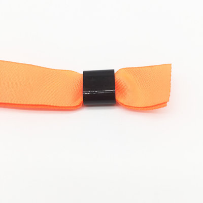 Hot Sale Cheap Plain Woven Wristband Colorful Blank Fabric Polyester Bracelets With Barrel Lock