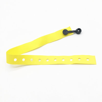 Cheap Blank Adjustable Woven Bracelets Colorful Woven Wristbands for Events With Plastic Clips