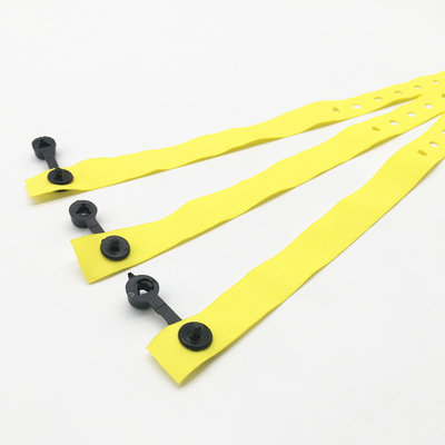 Cheap Blank Adjustable Woven Bracelets Colorful Woven Wristbands for Events With Plastic Clips
