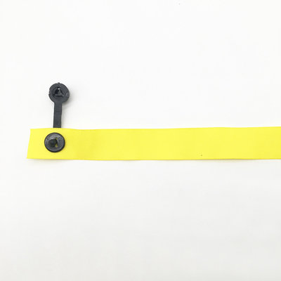 Cheap Blank Adjustable Woven Bracelets Colorful Woven Wristbands for Events With Plastic Clips