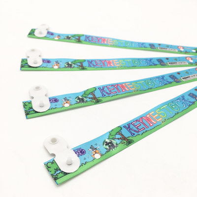 Cheap Customized Sublimation Printed Wristbands Music Festival Fabric Satin Wristbands And Bracelets
