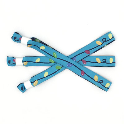 Custom Festival Fabric Wristbands For Sale