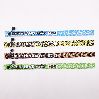 Custom Fabric Sublimation Wristbands Satin Wristband With Plastic Clip