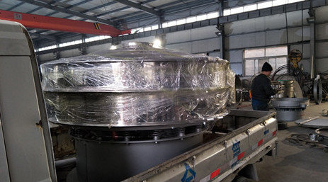 CE glass cullet garnet sand vibrating screener sieving machine